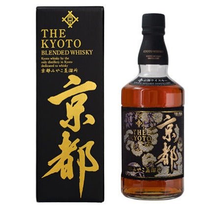 The Kyoto Blended Whiskey Nishijin Ori Kuro Obi Alc.46% 700ml